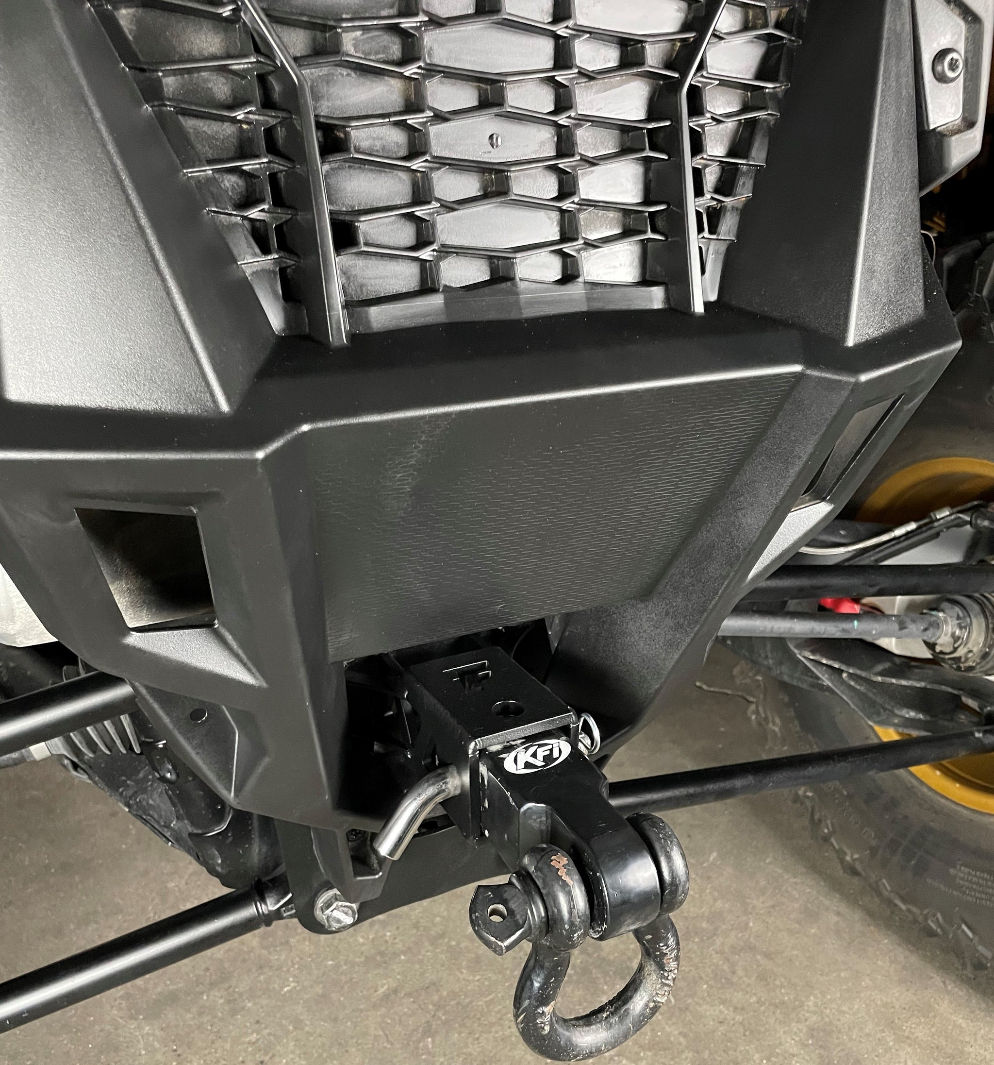 RZR Turbo R & Pro R Rear Hitch Pull Plate by Fastlab UTV