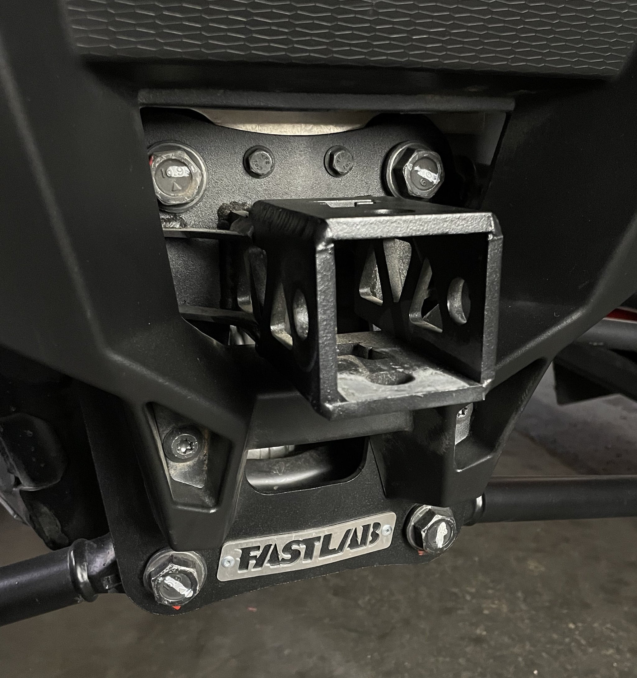 RZR Turbo R & Pro R Rear Hitch Pull Plate by Fastlab UTV