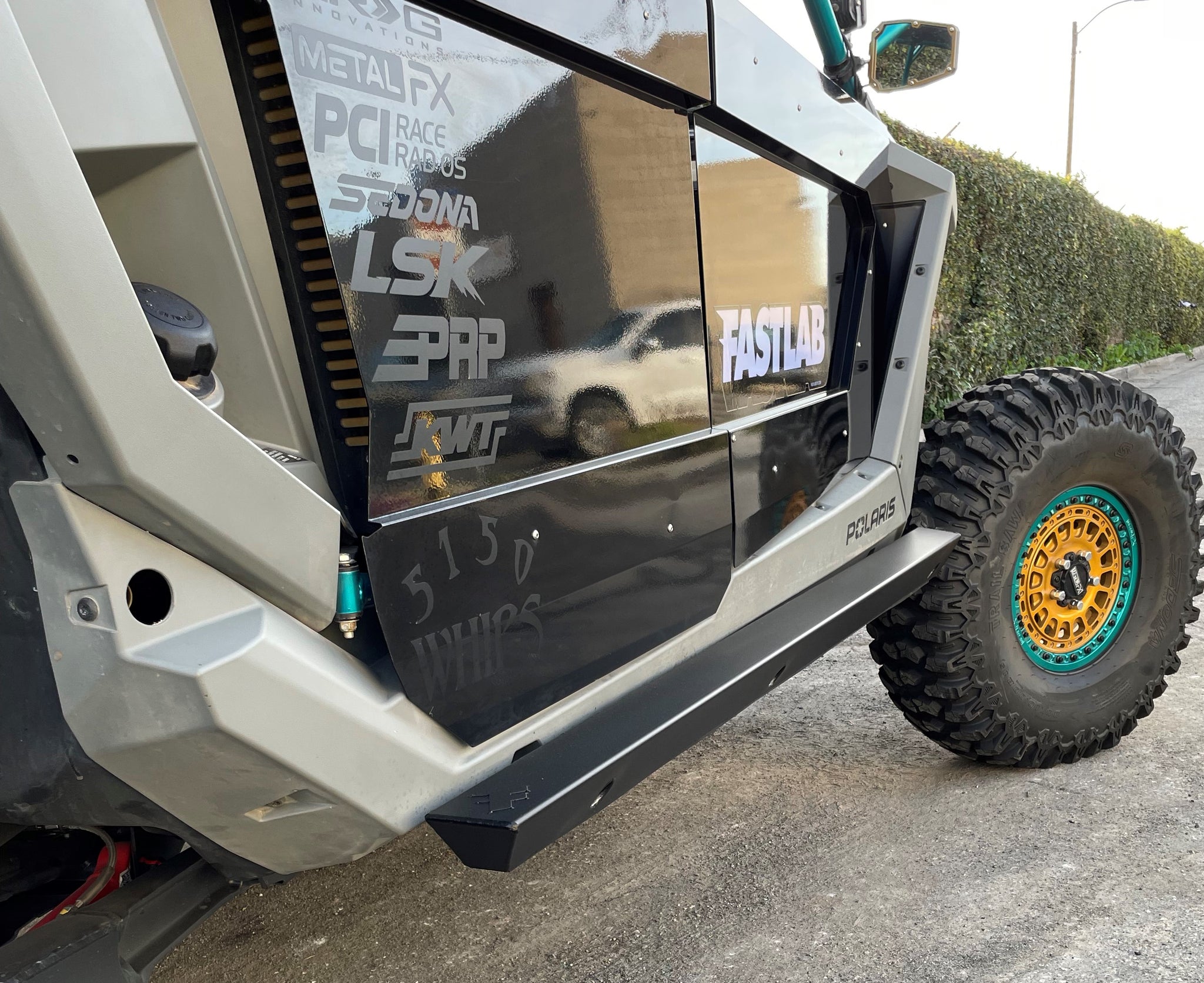 Polaris RZR Pro R / Turbo R / Pro XP 4-Seat Rock Slider Steps – FastLab UTV