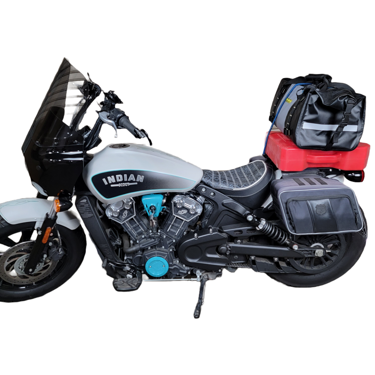 Indian Scout Bobber Luggage Rack – Molle & Packout Fit